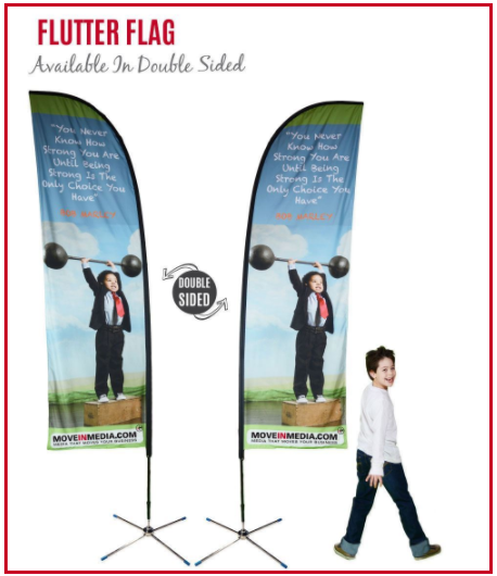 8ft & 11ft Flutter Flag - Starting at $284.89 – KibbleEqPromos